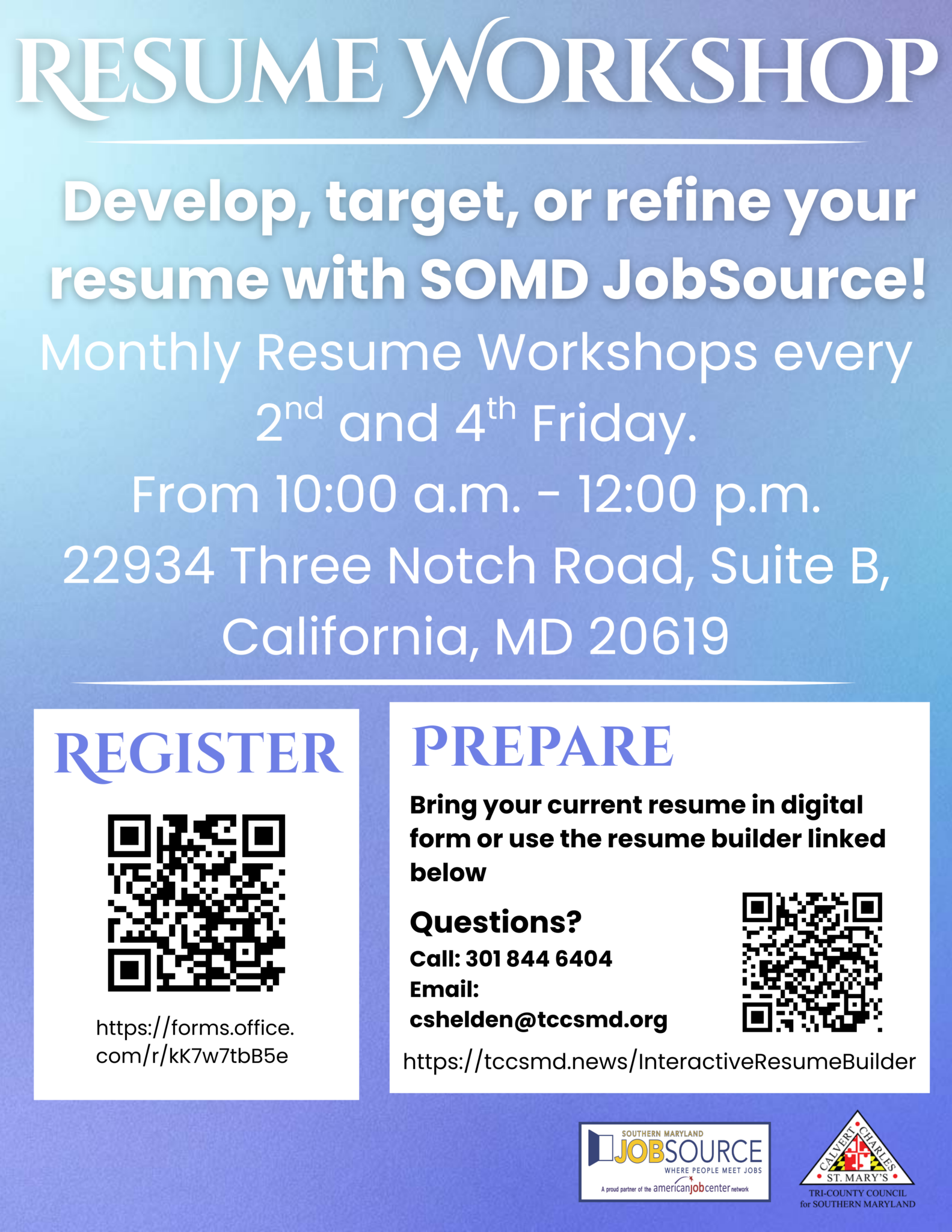 Southern Maryland JobSource | Where Talent & Careers Connect