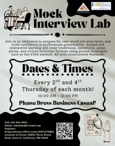 Mock Interview Lab | Southern Maryland JobSource